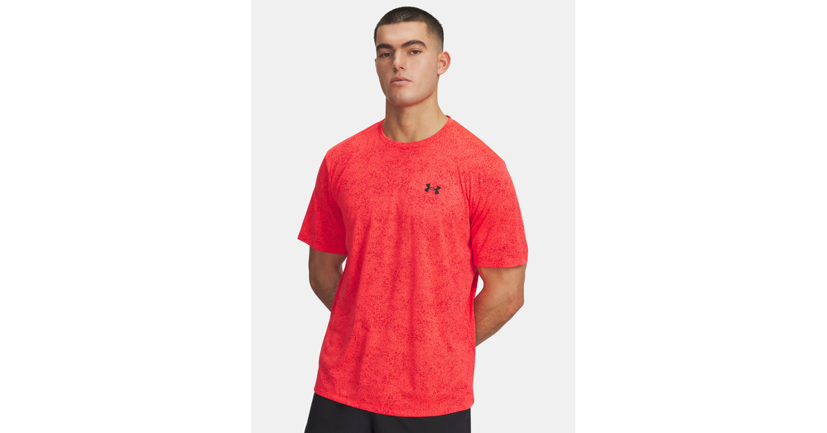 Under Armour - Мъжка тениска Under Armour UA Tech Tee Pixelate-RED | ZOOT